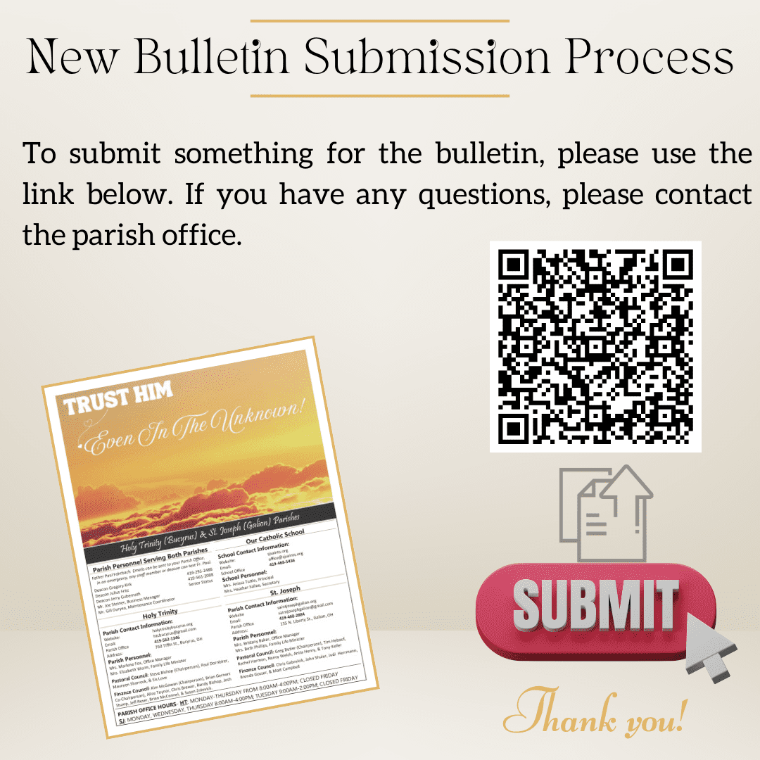 Bulletin – Holy Trinity